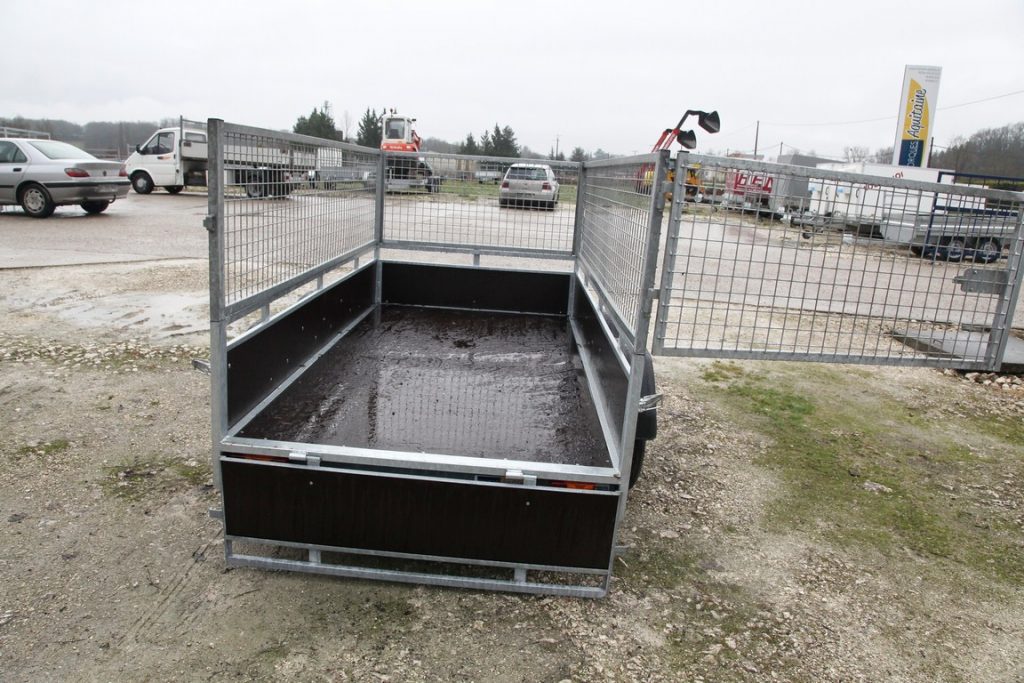 Réhausse grillagée - Remorques Aquitaine