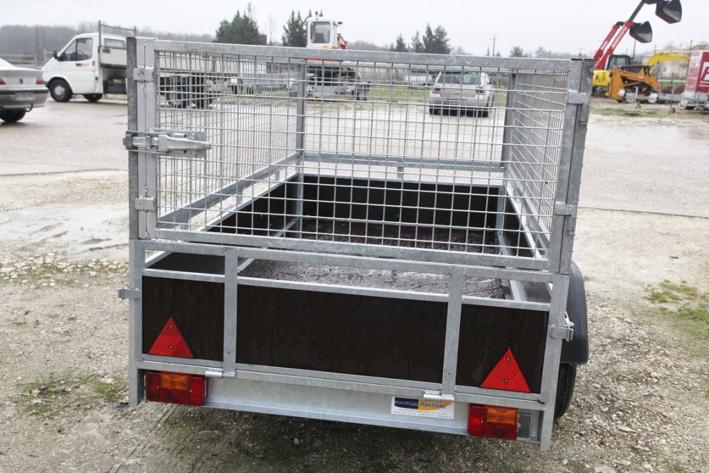 Réhausse grillagée - Remorques Aquitaine