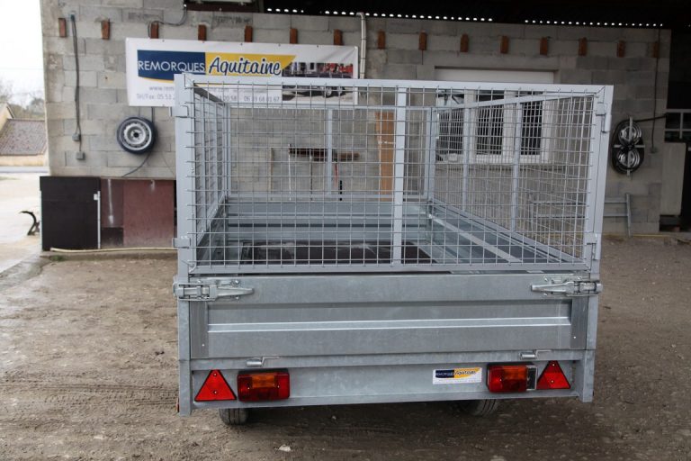Réhausse grillagée - Remorques Aquitaine